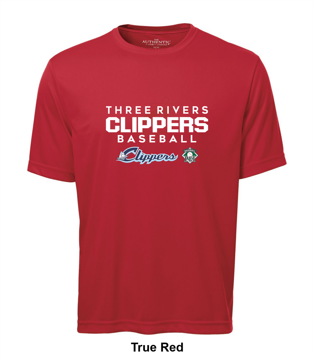 Three Rivers Clippers - Authentic - Pro Team Tee – Chuckie's Sports ...