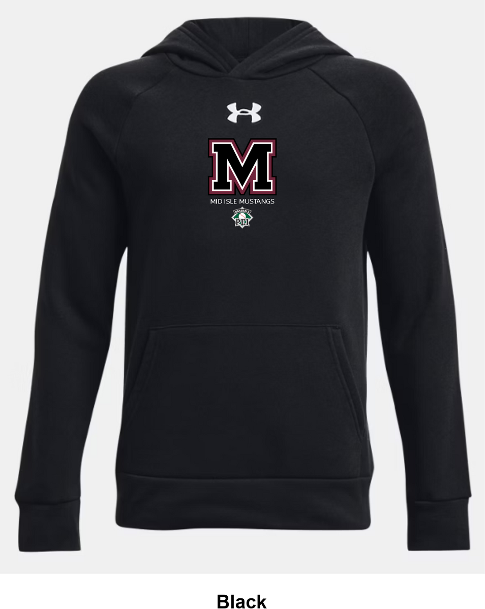 Mid Isle Mustangs Under Armour Rival Fleece Hoodie - Hometown – Chuckie ...