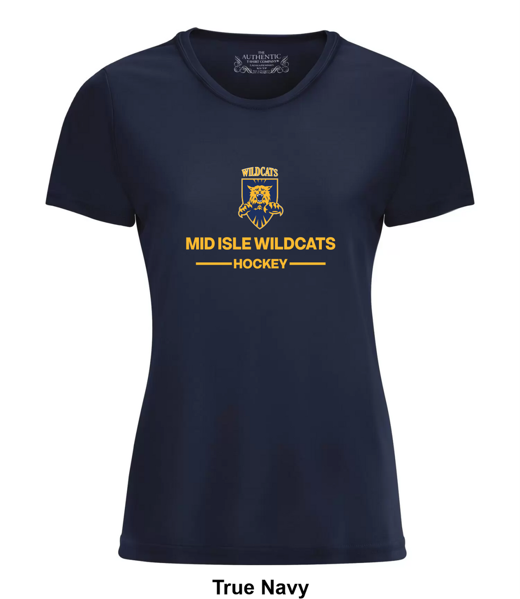 Mid Isle Wildcats - Two Line - Pro Team Ladies' Tee – Chuckie's Sports ...